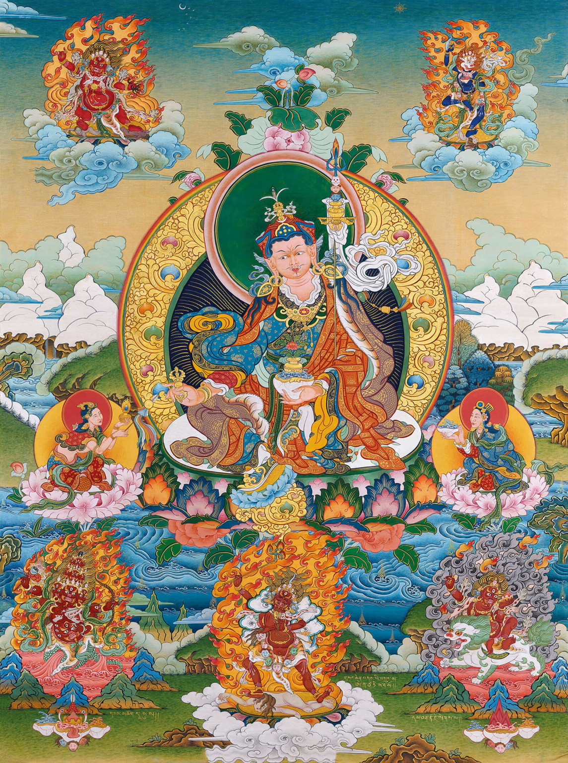 Guru Padma | Art of Thangka